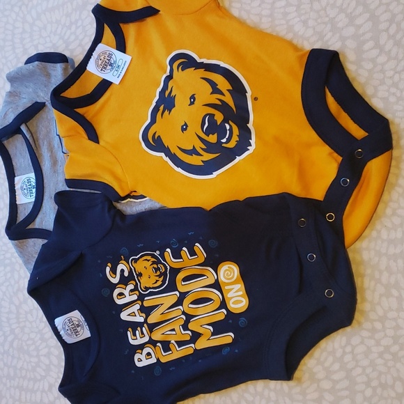 Rivalry Threads | One Pieces | Baby Unc Bears College Football Onesies ...